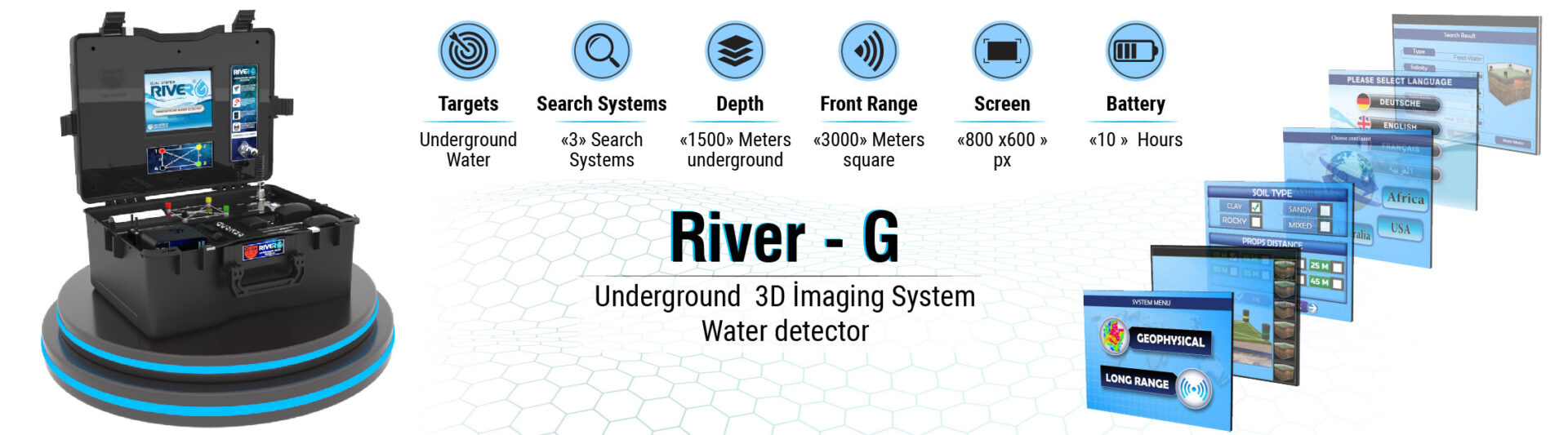 River G3 Systems Detector - Detectors Shop